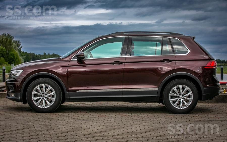 Sarkans Volkswagen Tiguan 2018 Jūrmala, ar dzinēja tilpumu 1.40 L un nobraukumu 112 tūkst. km par 18700 €, foto 4 vietnē AUTOMOTO.COM.LV