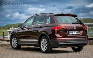 Sarkans Volkswagen Tiguan 2018 Jūrmala, ar dzinēja tilpumu 1.40 L un nobraukumu 112 tūkst. km par 18700 €, foto 7 vietnē AUTOMOTO.COM.LV