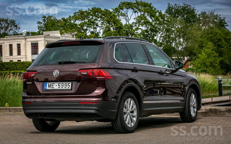 Sarkans Volkswagen Tiguan 2018 Jūrmala, ar dzinēja tilpumu 1.40 L un nobraukumu 112 tūkst. km par 18700 €, foto 8 vietnē AUTOMOTO.COM.LV