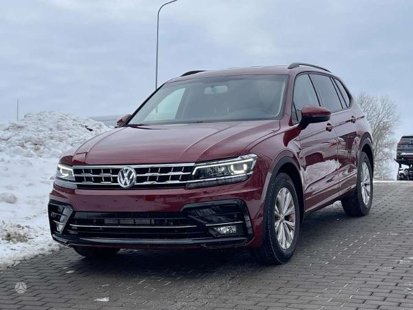Sarkans Volkswagen Tiguan 2018 Klaipėda, ar dzinēja tilpumu 1.98 L un nobraukumu 89 tūkst. km par 14400 €, foto 1 vietnē AUTOMOTO.COM.LV