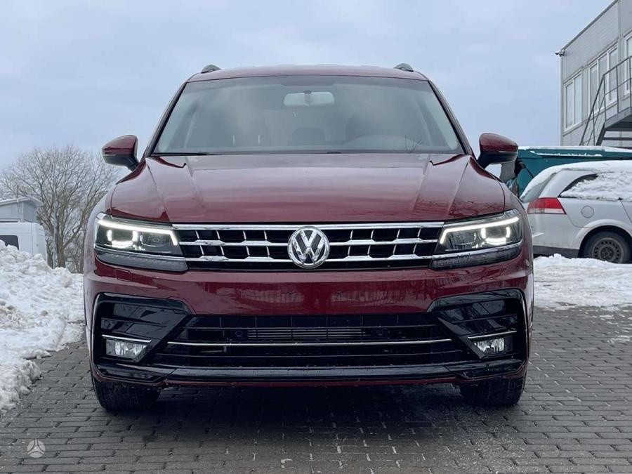 Sarkans Volkswagen Tiguan 2018 Klaipėda, ar dzinēja tilpumu 1.98 L un nobraukumu 89 tūkst. km par 14400 €, foto 6 vietnē AUTOMOTO.COM.LV