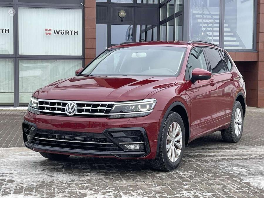 Sarkans Volkswagen Tiguan 2018 Klaipėda, ar dzinēja tilpumu 1.98 L un nobraukumu 89 tūkst. km par 14400 €, foto 11 vietnē AUTOMOTO.COM.LV