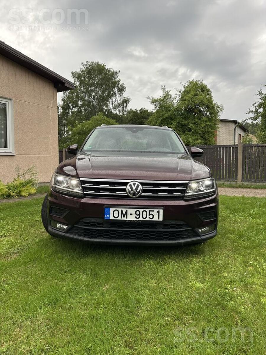 Sarkans Volkswagen Tiguan 2018 Rīga, ar dzinēja tilpumu 1.40 L un nobraukumu 272 tūkst. km par 15950 €, foto 1 vietnē AUTOMOTO.COM.LV