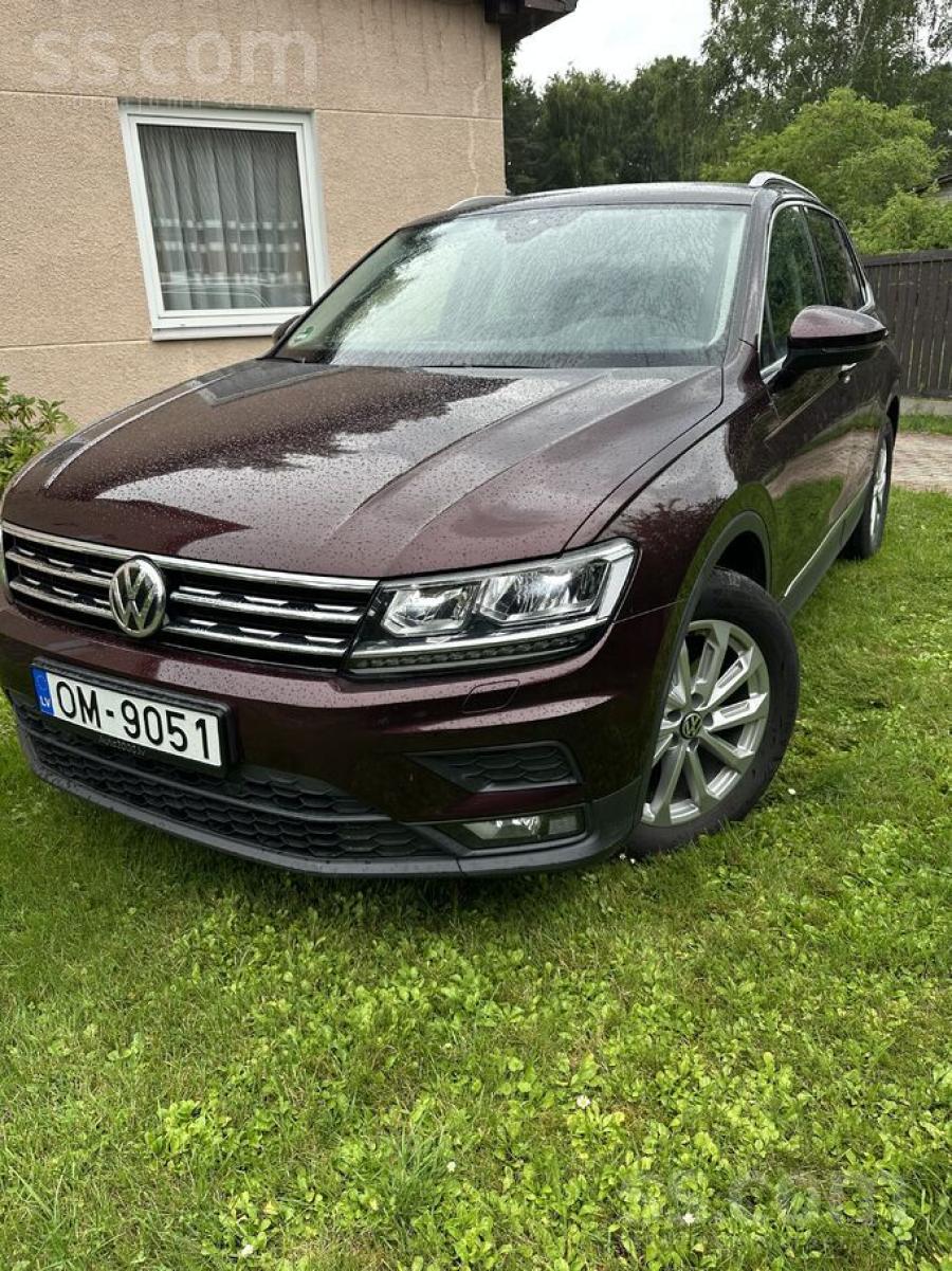 Sarkans Volkswagen Tiguan 2018 Rīga, ar dzinēja tilpumu 1.40 L un nobraukumu 272 tūkst. km par 15950 €, foto 3 vietnē AUTOMOTO.COM.LV