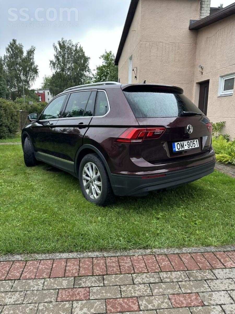 Sarkans Volkswagen Tiguan 2018 Rīga, ar dzinēja tilpumu 1.40 L un nobraukumu 272 tūkst. km par 15950 €, foto 7 vietnē AUTOMOTO.COM.LV