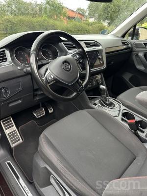 Sarkans Volkswagen Tiguan 2018 Rīga, ar dzinēja tilpumu 1.40 L un nobraukumu 272 tūkst. km par 15950 €, foto 11 vietnē AUTOMOTO.COM.LV