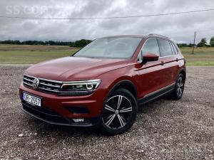 Sarkans Volkswagen Tiguan 2018 Talsi, ar dzinēja tilpumu 1.40 L un nobraukumu 228 tūkst. km par 16500 €, foto 8 vietnē AUTOMOTO.COM.LV