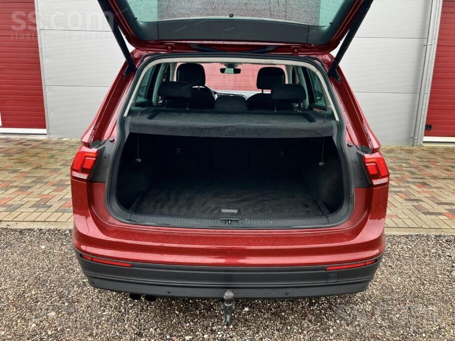 Sarkans Volkswagen Tiguan 2018 Talsi, ar dzinēja tilpumu 1.40 L un nobraukumu 228 tūkst. km par 16500 €, foto 18 vietnē AUTOMOTO.COM.LV