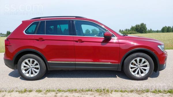 Sarkans Volkswagen Tiguan 2019 Rīga, ar dzinēja tilpumu 2.00 L un nobraukumu 143 tūkst. km par 16500 €, foto 2 vietnē AUTOMOTO.COM.LV