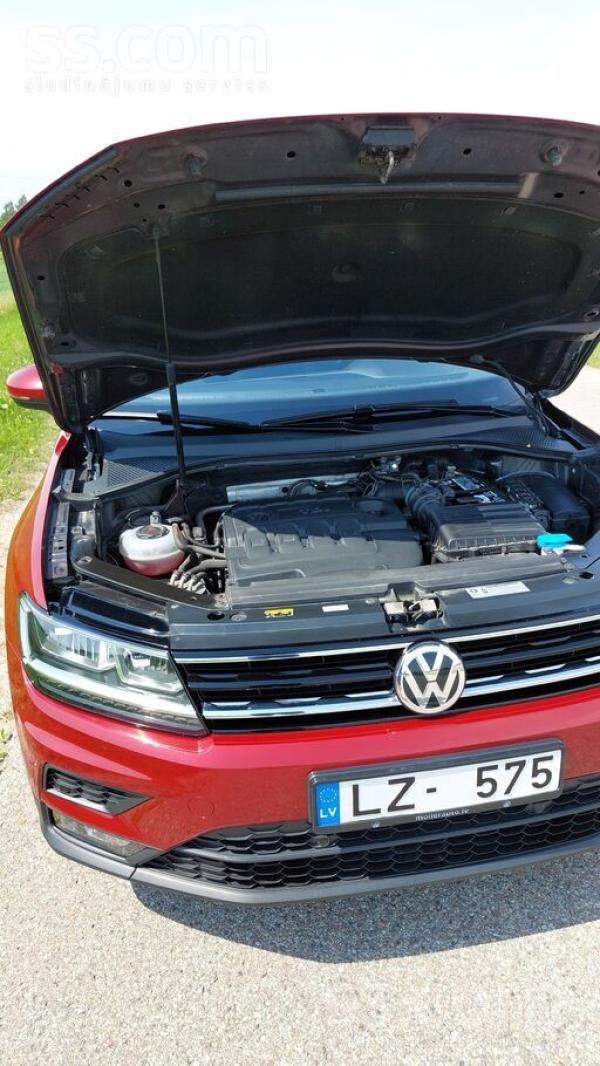 Sarkans Volkswagen Tiguan 2019 Rīga, ar dzinēja tilpumu 2.00 L un nobraukumu 143 tūkst. km par 16500 €, foto 8 vietnē AUTOMOTO.COM.LV