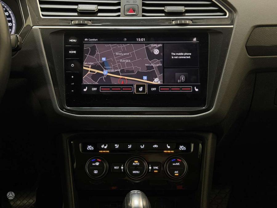 Sarkans Volkswagen Tiguan 2019 Viļņa, ar dzinēja tilpumu 1.98 L un nobraukumu 132 tūkst. km par 19990 €, foto 23 vietnē AUTOMOTO.COM.LV