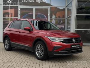 Sarkans Volkswagen Tiguan 2022 Valmiera, ar dzinēja tilpumu 1.50 L un nobraukumu 108 tūkst. km par 20900 €, foto  vietnē AUTOMOTO.COM.LV