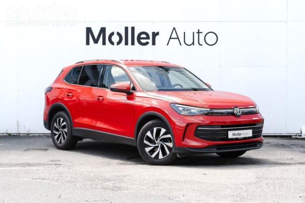Sarkans Volkswagen Tiguan 2024 Rīga, ar dzinēja tilpumu 1.50 L un nobraukumu 63 tūkst. km par 31500 €, foto 2 vietnē AUTOMOTO.COM.LV