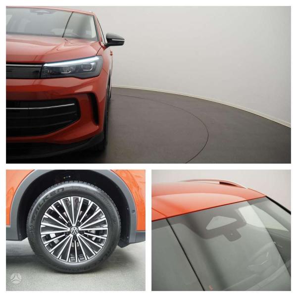 Red Volkswagen Tiguan 2025 in Vilnius, with an engine capacity of 1.50 L and mileage of 25 thousand km for 28800 €, photo 6 on AUTOMOTO.COM.LV