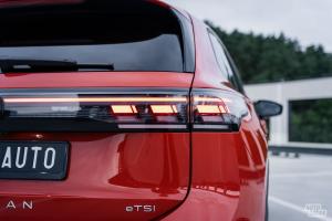 Sarkans Volkswagen Tiguan 2025 Viļņa, ar dzinēja tilpumu 1.50 L un nobraukumu 23 tūkst. km par 37000 €, foto 16 vietnē AUTOMOTO.COM.LV