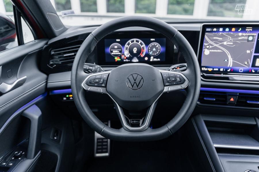 Sarkans Volkswagen Tiguan 2025 Viļņa, ar dzinēja tilpumu 1.50 L un nobraukumu 23 tūkst. km par 37000 €, foto 27 vietnē AUTOMOTO.COM.LV