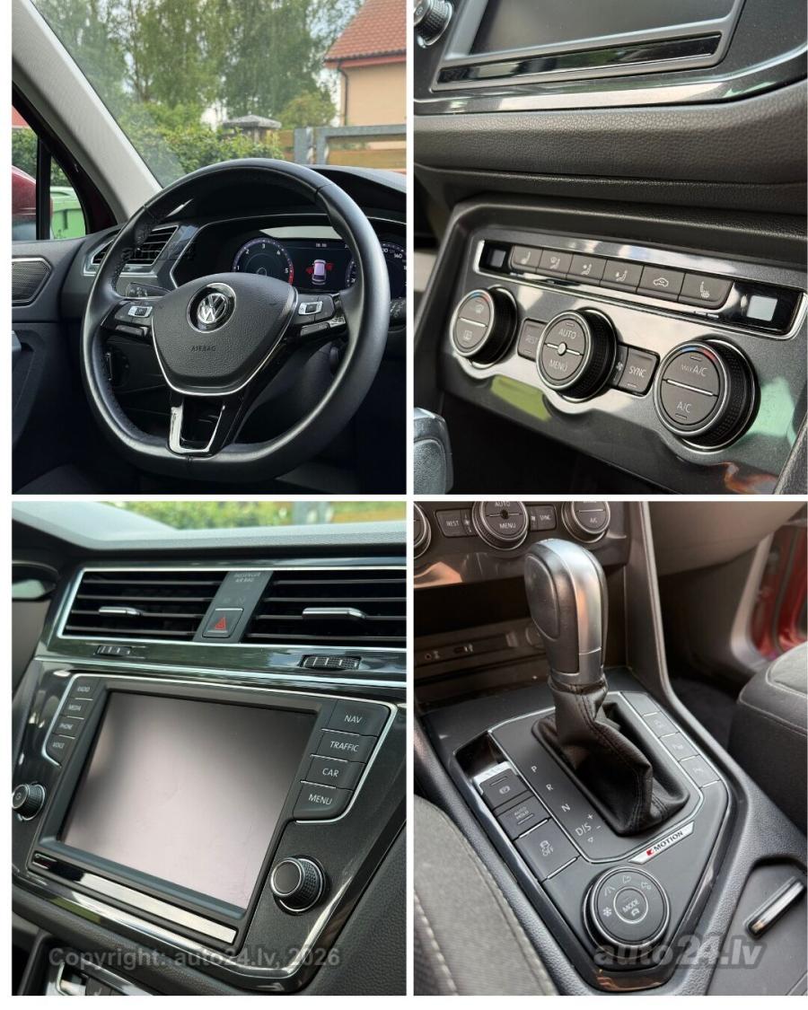 Sarkans Volkswagen Tiguan 2017 Tallina, ar dzinēja tilpumu 2.00 L un nobraukumu 81 tūkst. km par 18500 €, foto 5 vietnē AUTOMOTO.COM.LV