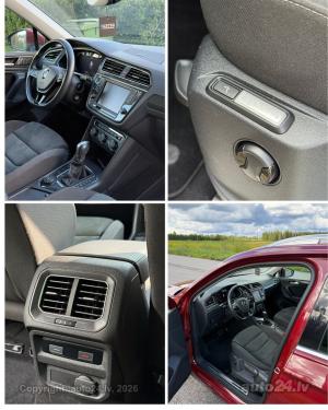 Sarkans Volkswagen Tiguan 2017 Tallina, ar dzinēja tilpumu 2.00 L un nobraukumu 81 tūkst. km par 18500 €, foto 6 vietnē AUTOMOTO.COM.LV