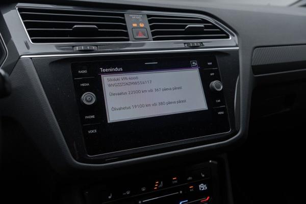 Volkswagen Tiguan 2021 in Peetri, with an engine capacity of 1.50 L and mileage of 39 thousand km for 28150 €, photo 10 on AUTOMOTO.COM.LV