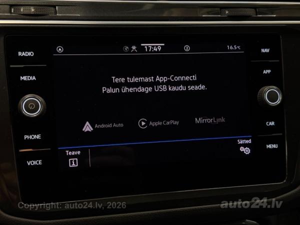 Volkswagen Tiguan 2021 in Parnu, with an engine capacity of 1.50 L and mileage of 45 thousand km for 23900 €, photo 11 on AUTOMOTO.COM.LV