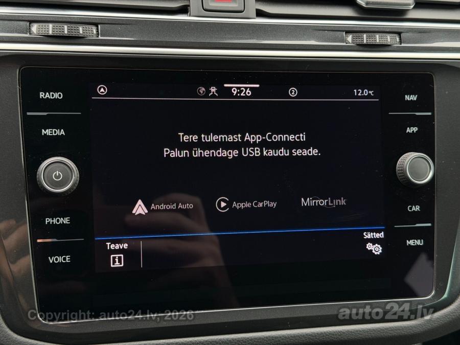 Volkswagen Tiguan 2022 Pērnava, ar dzinēja tilpumu 1.50 L un nobraukumu 76 tūkst. km par 23900 €, foto 13 vietnē AUTOMOTO.COM.LV