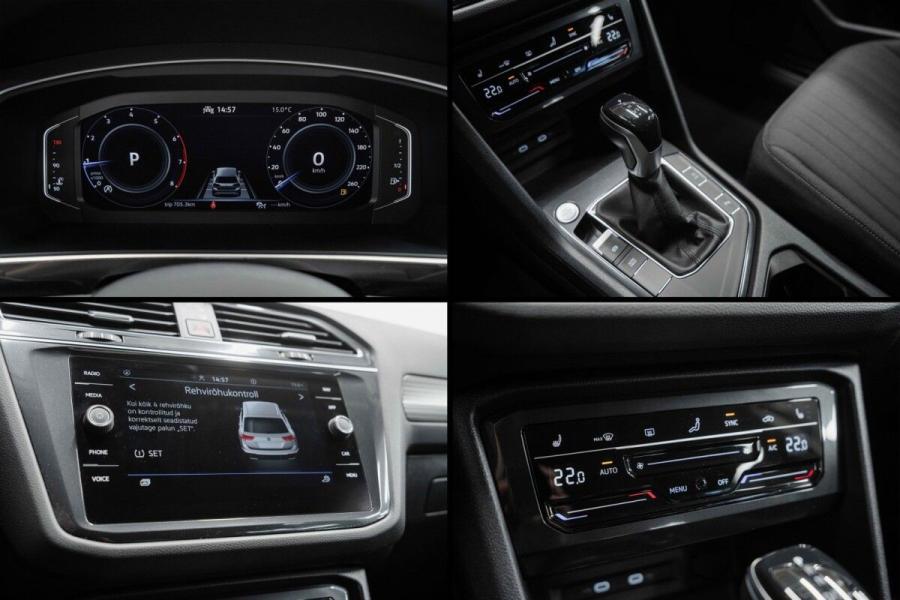 Volkswagen Tiguan 2022 in Tallinn, with an engine capacity of 1.50 L and mileage of 76 thousand km for 25900 €, photo 13 on AUTOMOTO.COM.LV