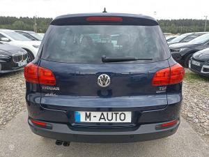 Violet Volkswagen Tiguan 2013 in Vilnius, with an engine capacity of 1.97 L and mileage of 199 thousand km for 9300 €, photo 5 on AUTOMOTO.COM.LV