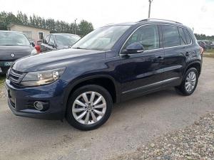 Violet Volkswagen Tiguan 2013 in Vilnius, with an engine capacity of 1.97 L and mileage of 199 thousand km for 9300 €, photo 7 on AUTOMOTO.COM.LV