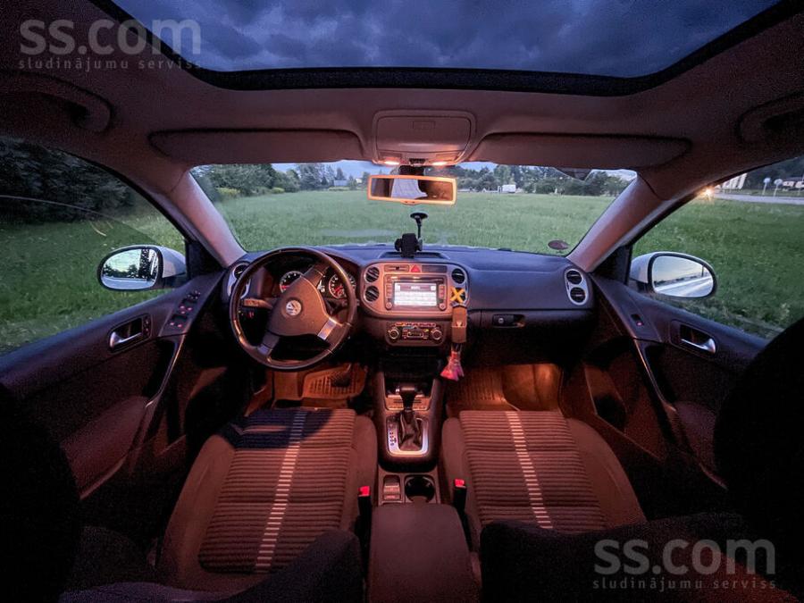 Balts Volkswagen Tiguan 2009 Rīga, ar dzinēja tilpumu 2.00 L un nobraukumu 266 tūkst. km par 6300 €, foto 11 vietnē AUTOMOTO.COM.LV