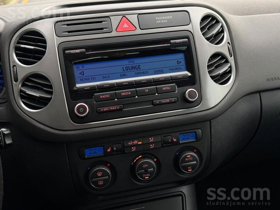 Balts Volkswagen Tiguan 2009 Rīga, ar dzinēja tilpumu 2.00 L un nobraukumu 315 tūkst. km par 4650 €, foto 19 vietnē AUTOMOTO.COM.LV