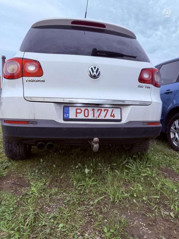 Balts Volkswagen Tiguan 2010 Jurbarkas, ar dzinēja tilpumu 1.97 L un nobraukumu 271 tūkst. km par 4850 €, foto 10 vietnē AUTOMOTO.COM.LV