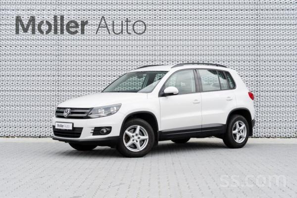 White Volkswagen Tiguan 2011 in Riga, with an engine capacity of 2.00 L and mileage of 149 thousand km for 9050 €, photo 1 on AUTOMOTO.COM.LV