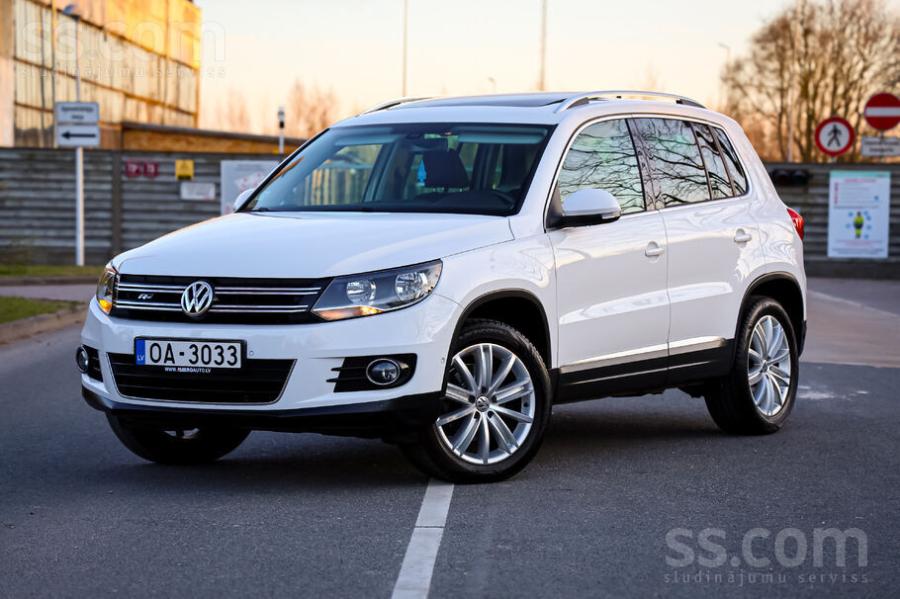 White Volkswagen Tiguan 2012 in Jelgava, with an engine capacity of 1.40 L and mileage of 0 thousand km for 5000 €, photo 1 on AUTOMOTO.COM.LV