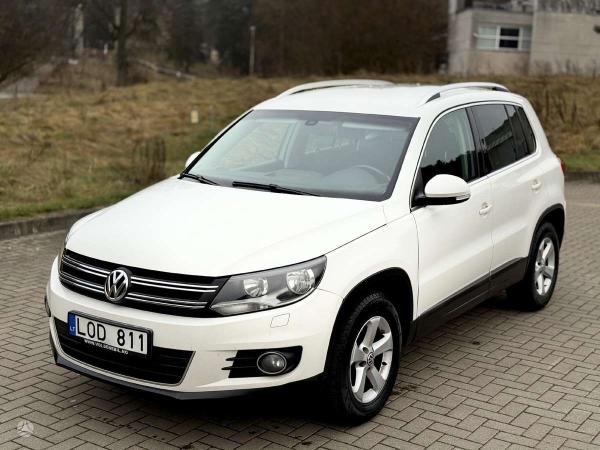 White Volkswagen Tiguan 2012 in Vilnius, with an engine capacity of 2.00 L and mileage of 289 thousand km for 7500 €, photo 2 on AUTOMOTO.COM.LV