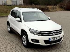 Balts Volkswagen Tiguan 2012 Viļņa, ar dzinēja tilpumu 2.00 L un nobraukumu 281 tūkst. km par 7500 €, foto  vietnē AUTOMOTO.COM.LV