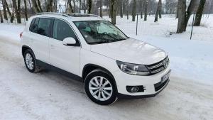 White Volkswagen Tiguan 2012 in Taurage, with an engine capacity of 2.00 L and mileage of 267 thousand km for 7800 €, photo  on AUTOMOTO.COM.LV