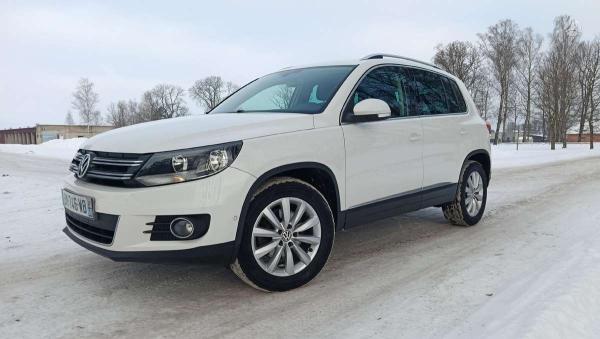 Balts Volkswagen Tiguan 2012 Tauragė, ar dzinēja tilpumu 2.00 L un nobraukumu 267 tūkst. km par 7800 €, foto 3 vietnē AUTOMOTO.COM.LV