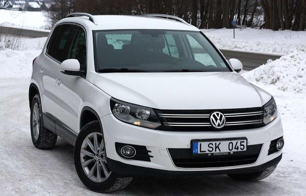 Balts Volkswagen Tiguan 2012 Kretinga, ar dzinēja tilpumu 1.97 L un nobraukumu 216 tūkst. km par 8499 €, foto 1 vietnē AUTOMOTO.COM.LV
