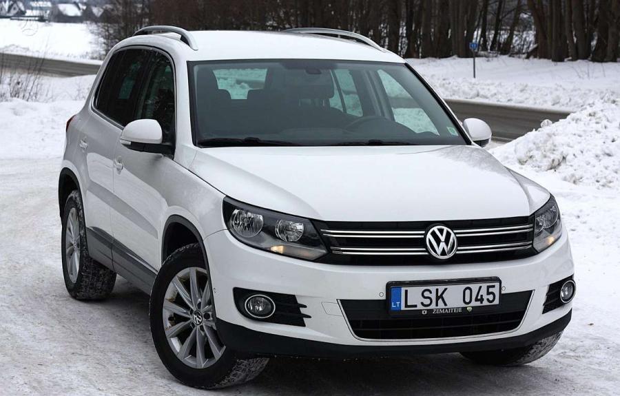 Balts Volkswagen Tiguan 2012 Kretinga, ar dzinēja tilpumu 1.97 L un nobraukumu 216 tūkst. km par 8499 €, foto 1 vietnē AUTOMOTO.COM.LV