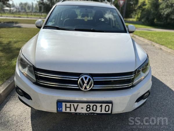 Balts Volkswagen Tiguan 2012 Rīga, ar dzinēja tilpumu 2.00 L un nobraukumu 350 tūkst. km par 5200 €, foto 5 vietnē AUTOMOTO.COM.LV