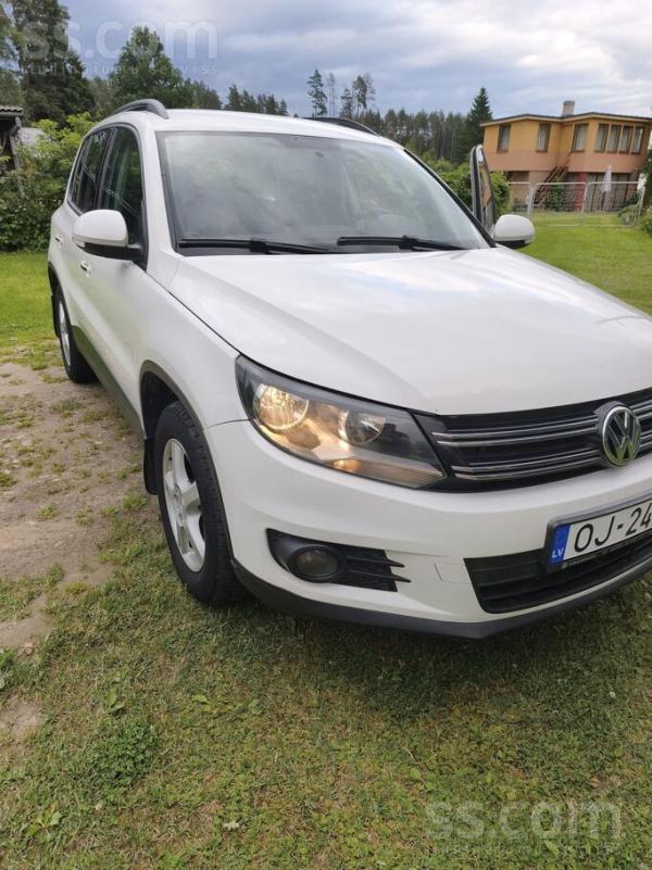 Balts Volkswagen Tiguan 2012 Rīga, ar dzinēja tilpumu 1.40 L un nobraukumu 329 tūkst. km par 4500 €, foto 1 vietnē AUTOMOTO.COM.LV