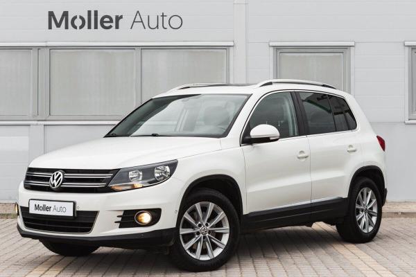 White Volkswagen Tiguan 2012 in Ventspils, with an engine capacity of 2.00 L and mileage of 260 thousand km for 7900 €, photo 1 on AUTOMOTO.COM.LV