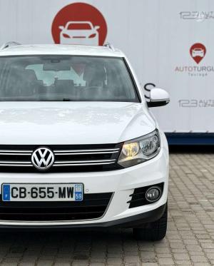 White Volkswagen Tiguan 2012 in Taurage, with an engine capacity of 1.97 L and mileage of 255 thousand km for 7300 €, photo 7 on AUTOMOTO.COM.LV