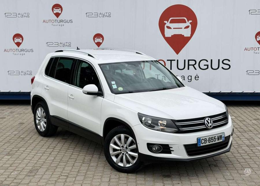 White Volkswagen Tiguan 2012 in Taurage, with an engine capacity of 1.97 L and mileage of 255 thousand km for 7300 €, photo 10 on AUTOMOTO.COM.LV