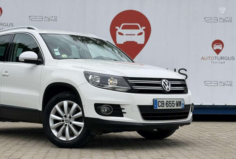 White Volkswagen Tiguan 2012 in Taurage, with an engine capacity of 1.97 L and mileage of 255 thousand km for 7300 €, photo 11 on AUTOMOTO.COM.LV