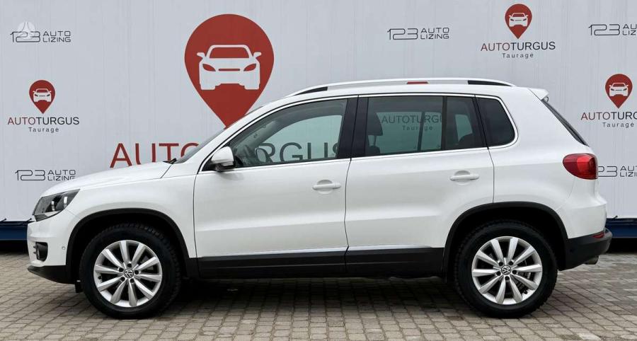 White Volkswagen Tiguan 2012 in Taurage, with an engine capacity of 1.97 L and mileage of 255 thousand km for 7300 €, photo 16 on AUTOMOTO.COM.LV