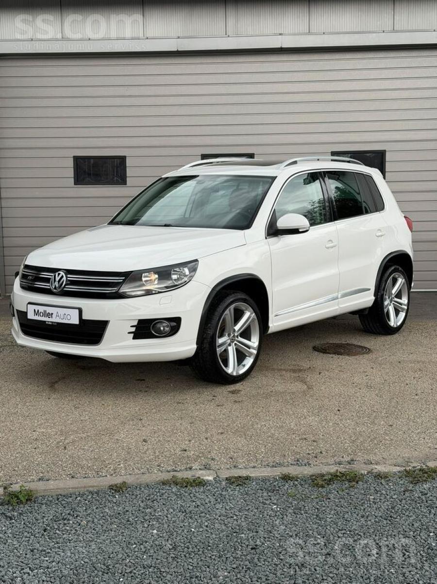 White Volkswagen Tiguan 2012 in Jelgava, with an engine capacity of 1.40 L and mileage of 169 thousand km for 10990 €, photo 3 on AUTOMOTO.COM.LV