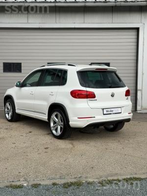 White Volkswagen Tiguan 2012 in Jelgava, with an engine capacity of 1.40 L and mileage of 169 thousand km for 10990 €, photo 7 on AUTOMOTO.COM.LV