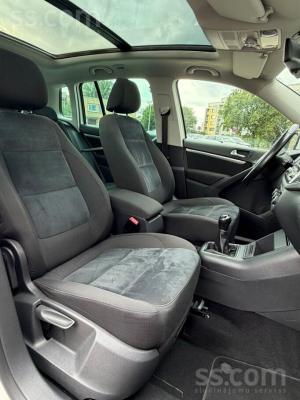 White Volkswagen Tiguan 2012 in Jelgava, with an engine capacity of 1.40 L and mileage of 169 thousand km for 10990 €, photo 8 on AUTOMOTO.COM.LV
