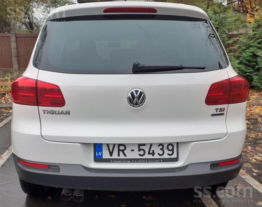 Balts Volkswagen Tiguan 2012 Jūrmala, ar dzinēja tilpumu 1.40 L un nobraukumu 71 tūkst. km par 13850 €, foto 5 vietnē AUTOMOTO.COM.LV